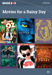 Binge Box. Movies for a Rainy Day | Arapahoe Libraries | BiblioCommons