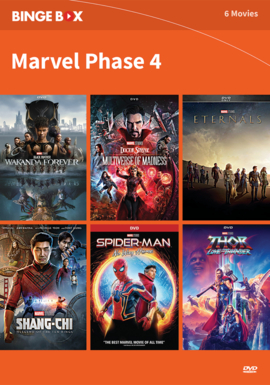 Binge Box. Marvel Phase 4 | Jefferson County Public Library | BiblioCommons